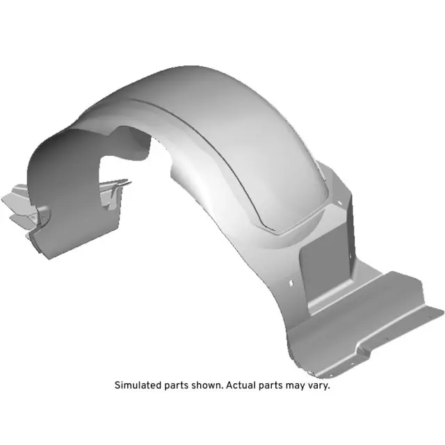 2006-2013 Chevrolet Corvette Rear Driver Side Wheelhouse Liner with ...