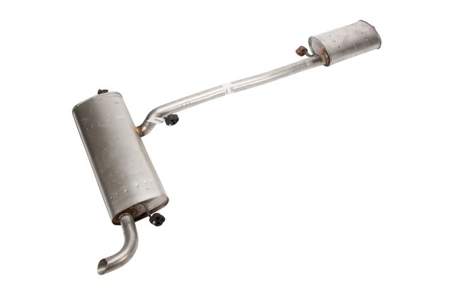 2010-2017 GM Exhaust Muffler Assembly with Insulators 23442413 | GM ...