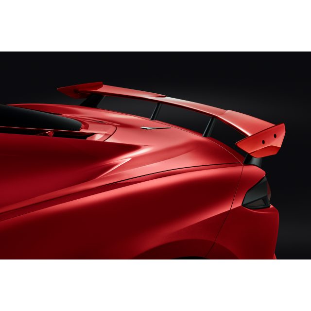 2020-2023 Chevrolet Corvette Spoiler, High Wing 85001056 | TascaParts.com