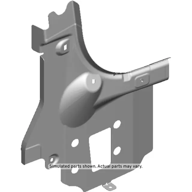 22979299 - Driver Side Floor Panel Rear Cross Bar Rear Reinforcement ...