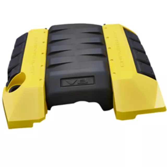 2010-2015 Chevrolet Camaro Chevy Camaro SS & ZL1 Yellow Engine Cover ...