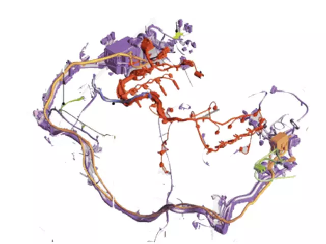 Wire Assembly HC3Z-12A581-R | QuirkParts