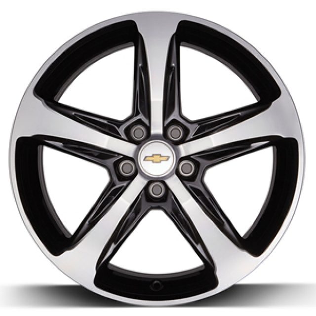 2018-2022 Chevrolet Equinox 19x7.5-Inch Aluminum 5-Spoke Wheel (Dark ...
