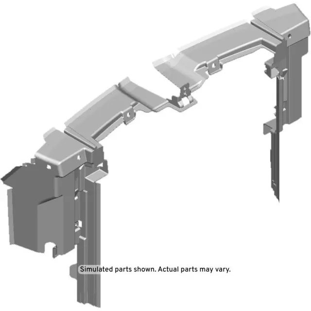 2019-2022 Chevrolet Blazer Radiator Air Front Upper Baffle 84779325 ...