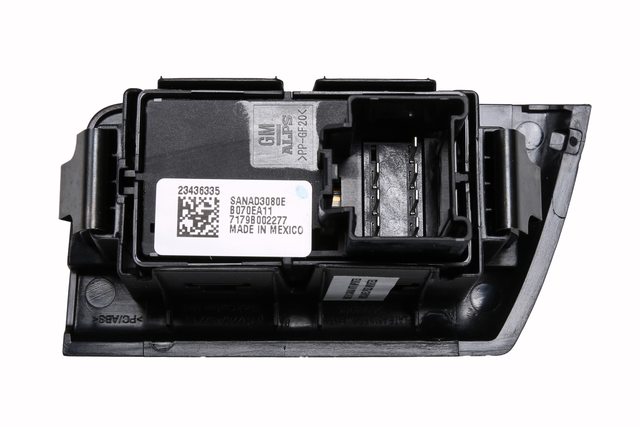 22824622 GM Black Carbon Metallic Passenger Side Rear Door Switch Bezel ...