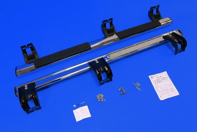 2013-2022 Ram Tubular Side Steps Chrome Aluminum Cab Length For Quad ...