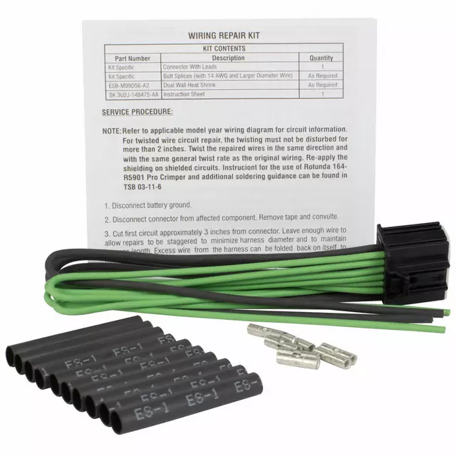 AU2Z-14S411-CA - Wire Assembly Big 3 Auto Parts