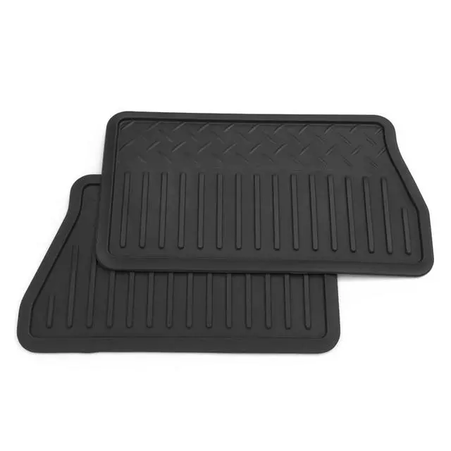 2014-2019 GM First-Row Premium All-Weather Floor Mats in Jet Black ...