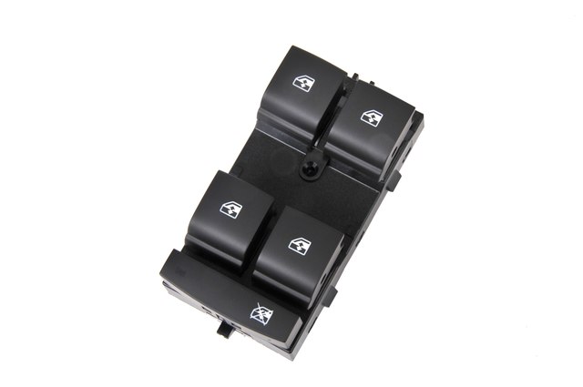 2017-2020 GM Jet Black Front Driver Side Door Window Switch 22915128 ...