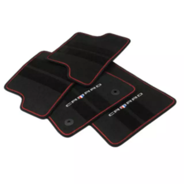23283734 - Floor Mats, Carpet, Camaro Logo 2016-2022 Chevrolet Camaro ...