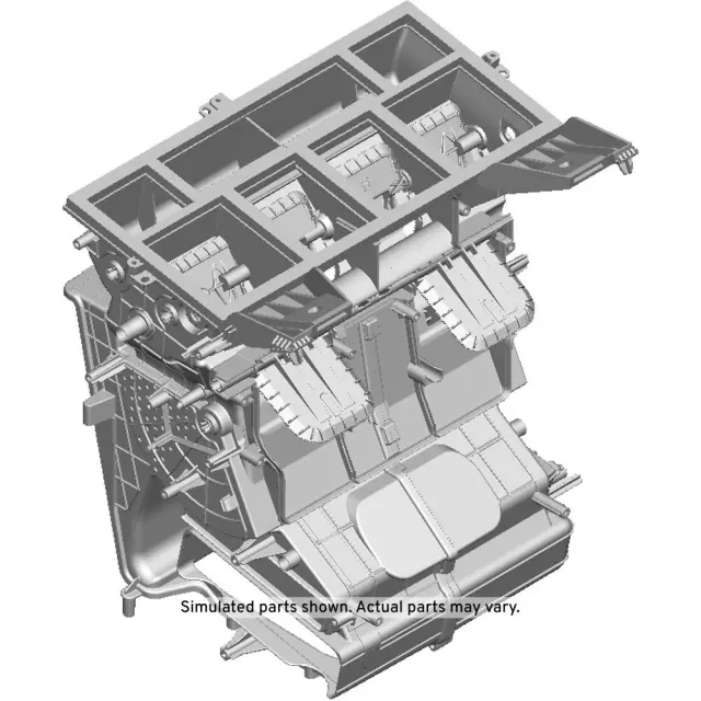 2017-2025 GM Heater and Air Conditioning Evaporator Case 84567421 GM ...