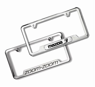 Mazda License Plate Frames - REALMazdaParts.com