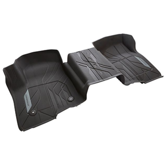 2019-2023 Chevrolet Floor Liners, All-Weather, Front Interlocking ...