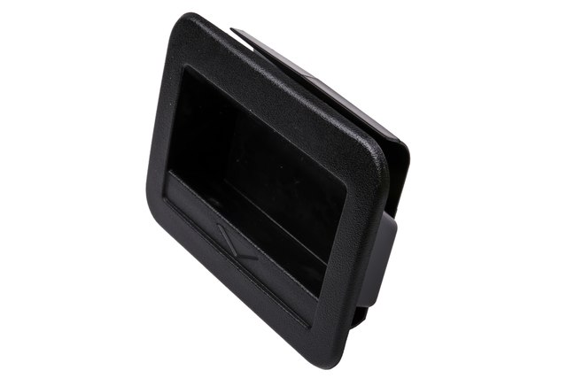 2007-2017 GM Ebony Rear Compartment Stowage Tray Door Latch 25993253 ...