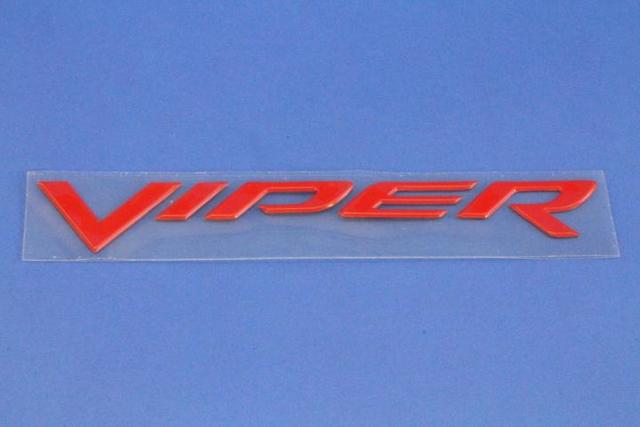2003-2010 Dodge Viper Viper Decal, Rear Fascia WN73WRRAC | QuirkParts