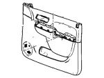 Interior Trim - Front Door for 2013 Chevrolet Silverado 2500 HD ...