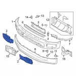 PC3Z-8310-AB - Grille Radiator Ford Parts Direct