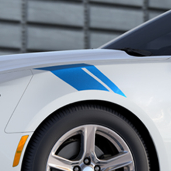 2016-2023 Chevrolet Camaro Exterior Trim, Fender Hash Decal Package ...
