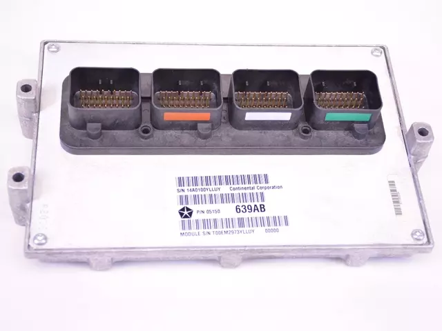 2012-2013 Mopar Powertrain Control Module, Remanufactured 5150639AB ...