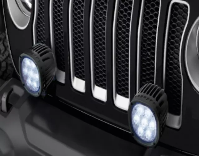 Mopar 82215428 Jeep Wrangler JL Bumper-Mount Light Bracket (2018-2023 ...