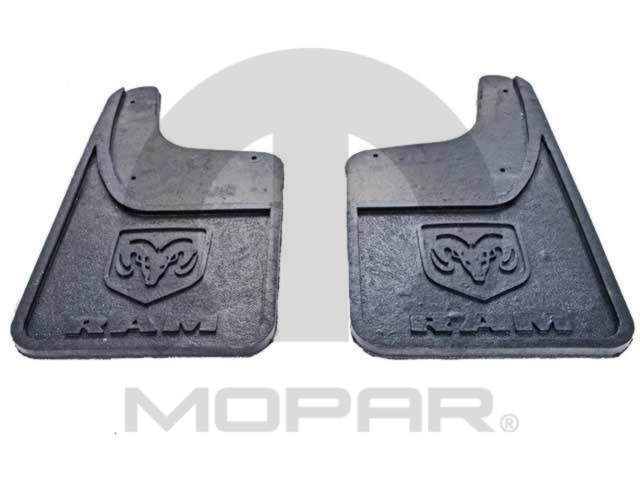2010-2018 Mopar Rear Heavy-Duty Rubber Splash Guards 82216220AA | My ...