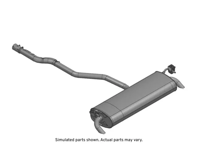 60009800 - Muffler 2020-2025 GM | Chevrolet Parts Direct