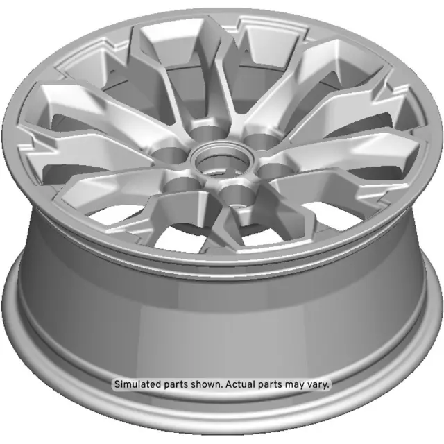 2017-2022 GM 17x8-Inch Aluminum Wheel 23378276 GM | GMPartsDirect.com