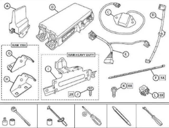 Module Kit 82215796 | My Mopar Parts