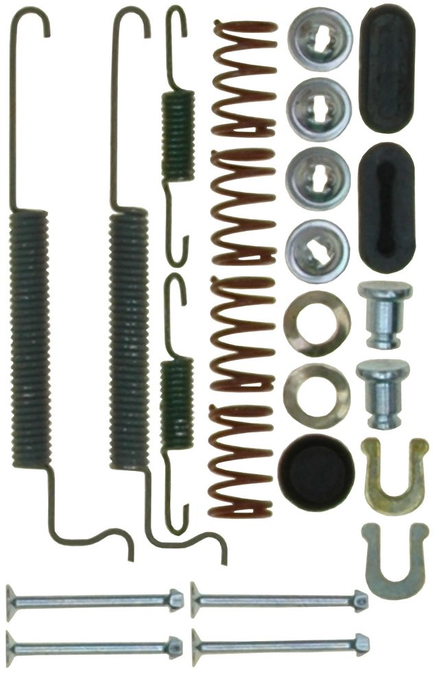 Rear Drum Brake Spring Kit with Springs, Pins, Retainers, Washers, and ...