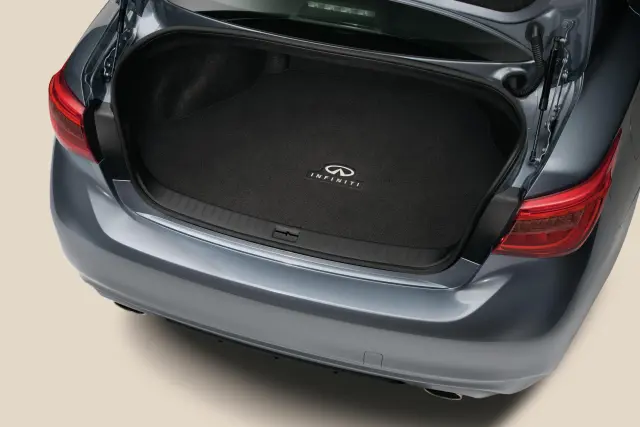 2017-2019 Infiniti Q50 Carpeted Trunk Mat - Black 999E3-J2003 ...