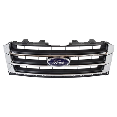 Ford FL1Z-8200-BA - Grille - 2015-2017 Ford Expedition | OEM Ford Parts ...