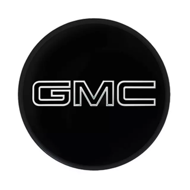 2018-2019 GMC Center Cap in Black with Black GMC Logo 84388508 | OEM ...