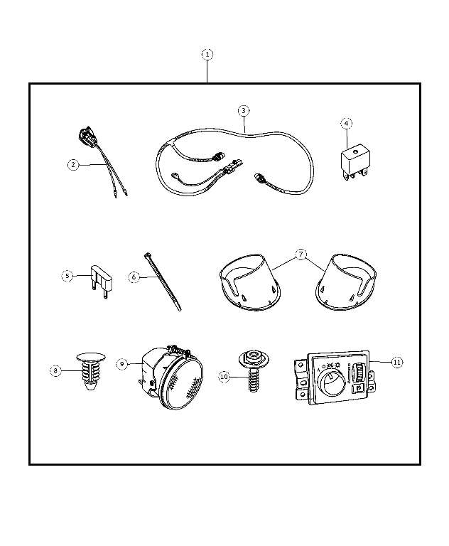 2001-2021 Mopar Micro Relay 68382350AA | Wholesale MOPAR