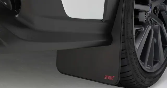 2024 Subaru WRX Sti Mud Flaps - Black J101SVC200 | Subaru Parts Store