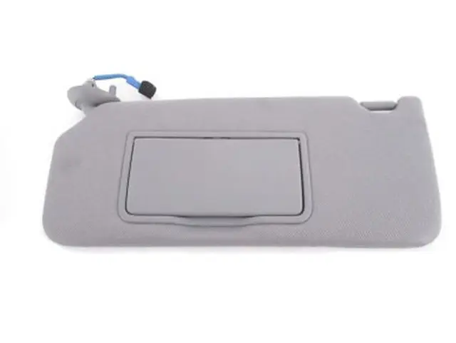 2013 2017 Honda ACCORD Left Driver s Sun Visor Assembly NH836L Mirror Wisteria Light Gray Genuine OEM