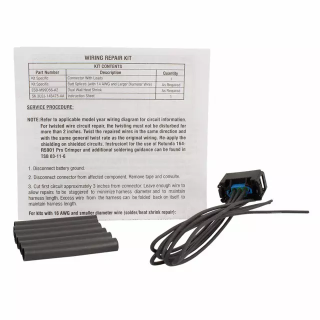 9U2Z-14S411-ASB - Wire Assembly Group 1 Auto Parts