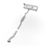 2011-2017 Jeep Exhaust Muffler And Resonator 68142881AE | Mopar eStore