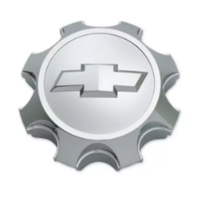 2015-2025 Chevrolet Chrome w/Chrome Bowtie Logo Wheel Center Cap ...