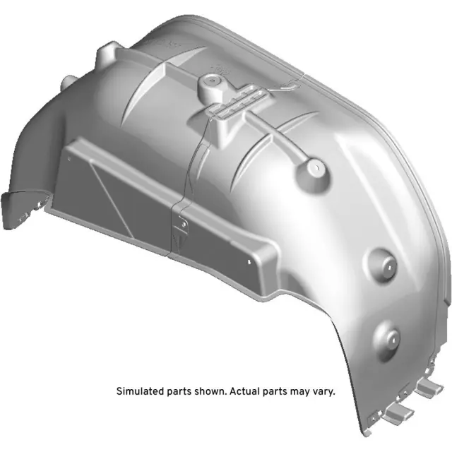 2020-2025 GMC Wheelhouse Liner 84868529 | GM Parts Center