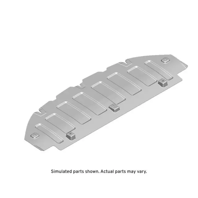 2014-2016 Chevrolet Spark EV Front Bumper Fascia Air Deflector 95330408 ...