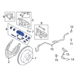 Shop Ford Brake Pads Online | OnlineFordPartsCatalog.com