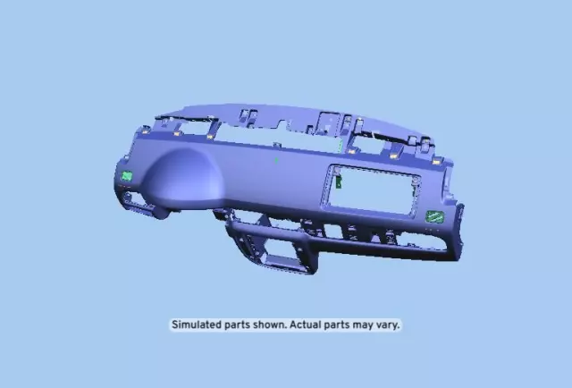 2007-2014 GM Very Dark Cashmere Instrument Panel 23224748 GM ...