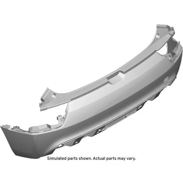 2022-2023 Chevrolet Bolt EUV Rear Bumper Lower Fascia 42739841 GM ...