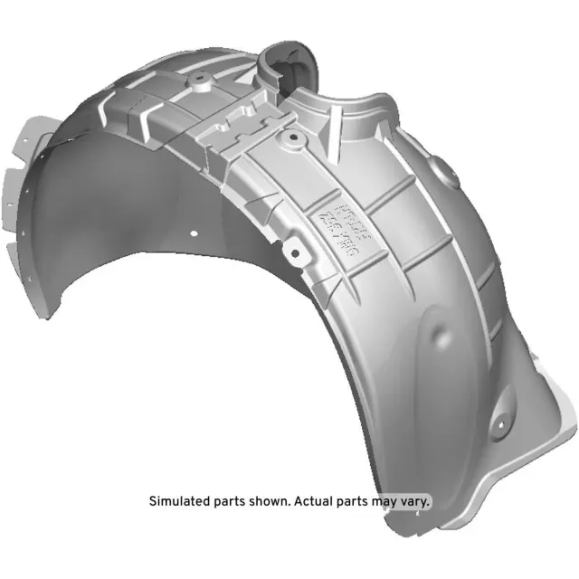 2014-2020 Chevrolet Impala Front Driver Side Wheelhouse Liner 84204441 ...