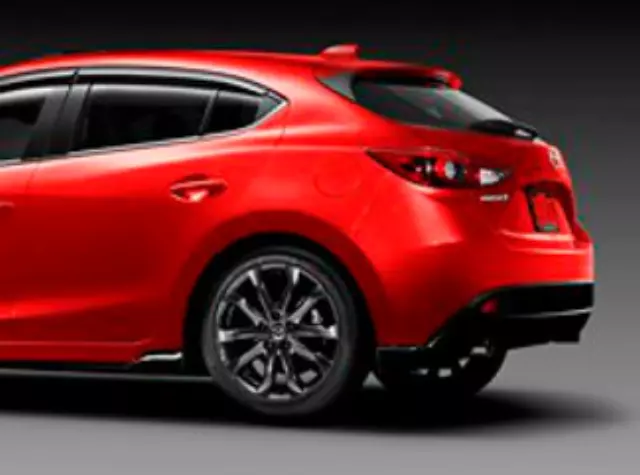 2014-2018 Mazda Rear Spoiler - Jet Black QBMN519N051 | Retail ...