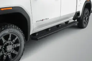 2021-2025 GM Rectangular Commercial Assist Steps, Black 85522564 | GM ...