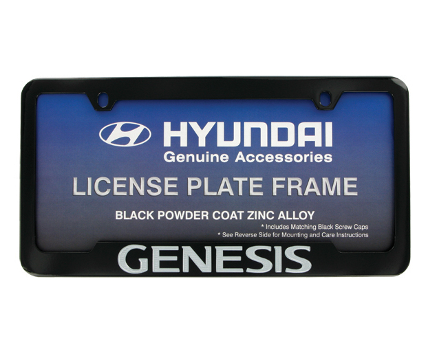 B1F39-AU000 - License Plate Frame - 2017-2020 Genesis G80 | World OEM ...