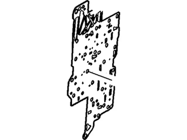 8A8Z-7Z490-A - Automatic Transmission Valve Body Separator Plate 2015 ...