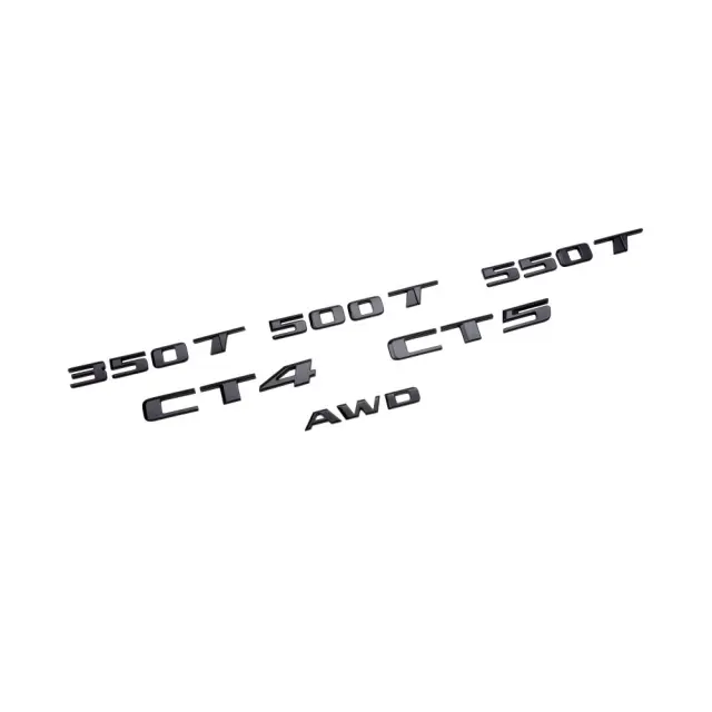 2020-2025 Cadillac Exterior Trim, Emblems, CT4 & CT5, Black 86559606 GM ...