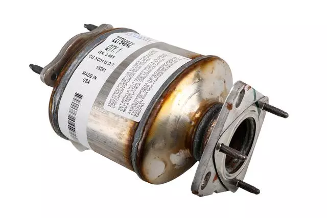 3-Way Catalytic Converter with Flanges, Gasket, and Studs 19418940 ...